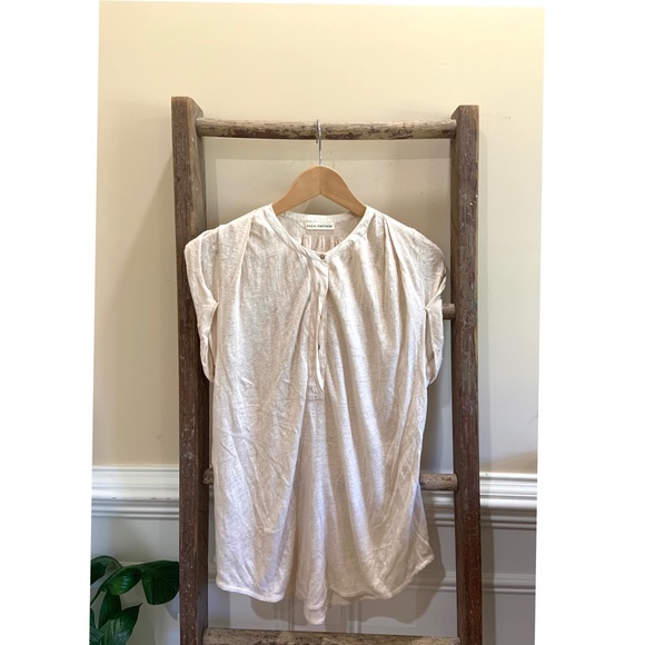 Ulla Johnson | Tops | Ulla Johnson Linen Tshirt | Poshmark